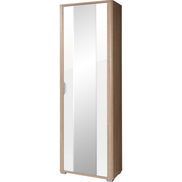 Home Etc GW-Rena 1 Door Manufactured Wood Wardrobe | Wayfair.co.uk